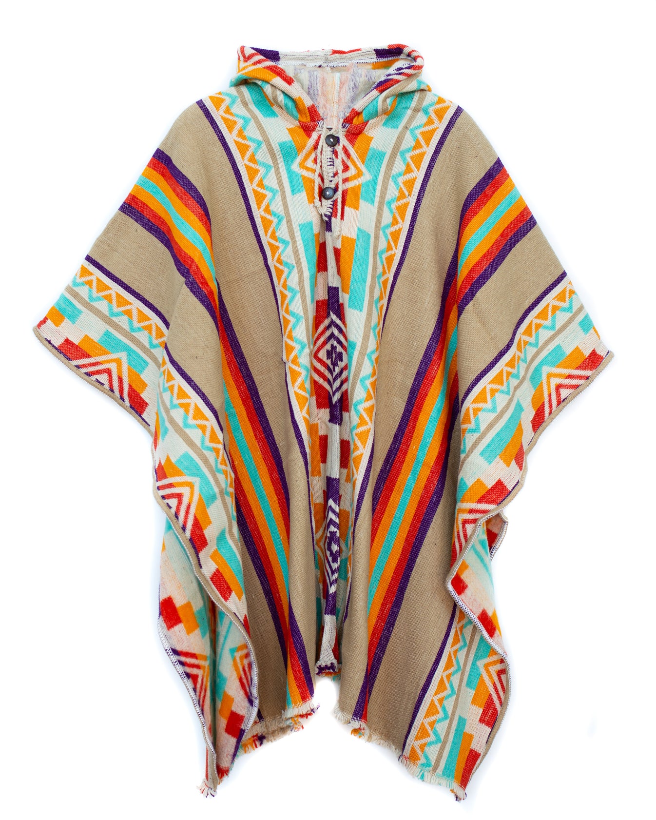 PONCHO PREMIUM PANTOJO CON CAPUCHA – Anzestral